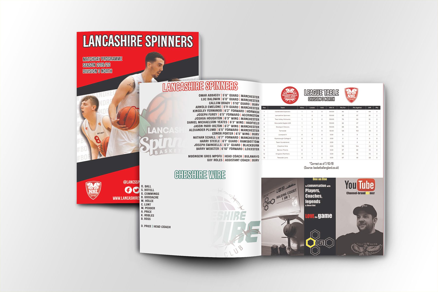 Match Day Programme Design & Print | Iced Digital – Brand, Web ...
