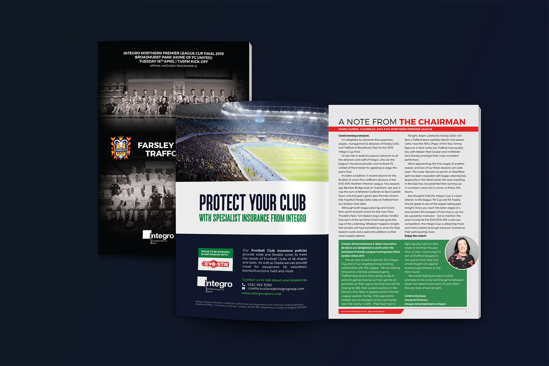 Match Day Programme Design & Print | Iced Digital – Brand, Web ...
